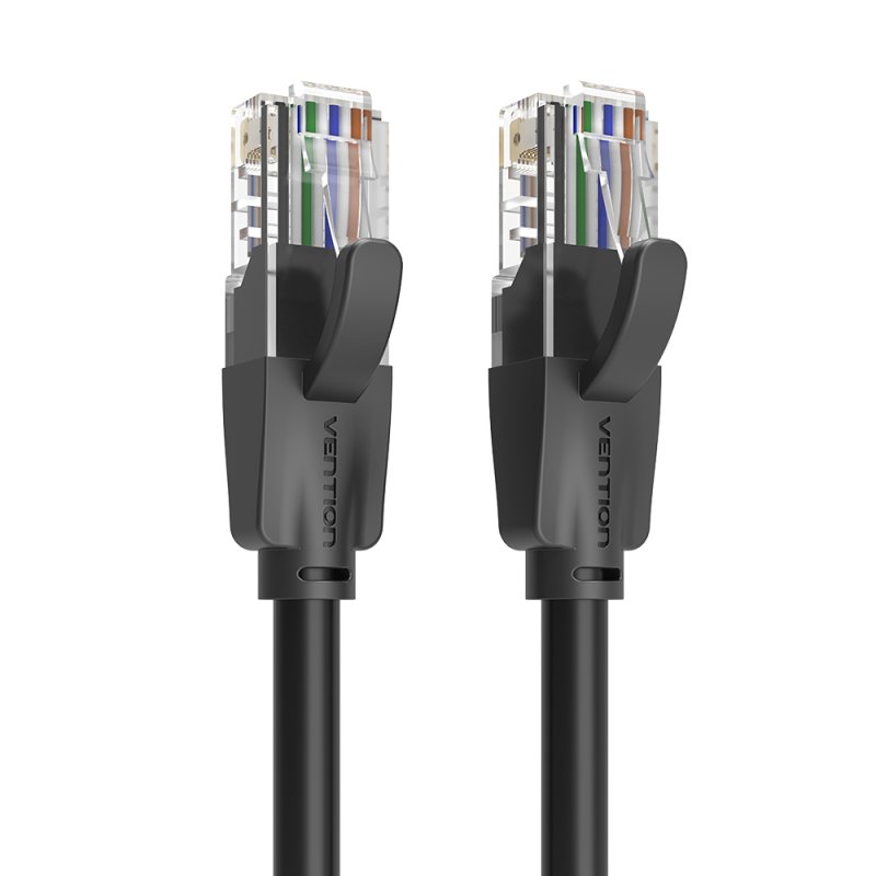 Vention Cable de Conexión Cat 6 UTP 3m Negro | PcComponentes.com