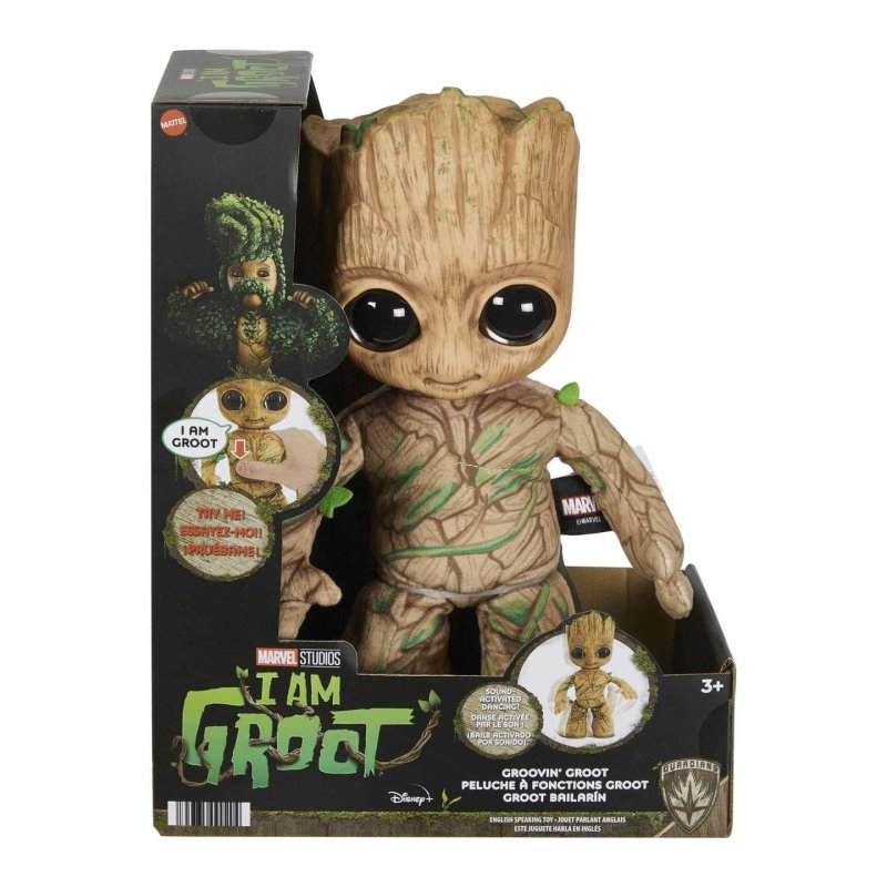 Mattel Marvel I Am Groot Pelúcia Groot Bailón | PcComponentes.pt