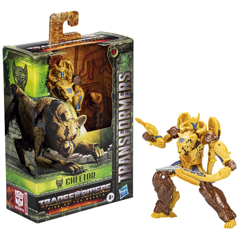 Hasbro Figura Deluxe Transformers: Rise Of The Beasts Cheetor ...