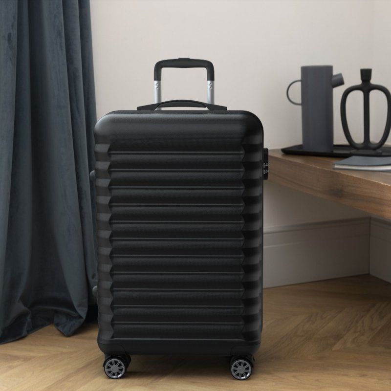 Numada Upfly Maleta De Viaje Mediana 24' Abs (63x39,5x26,8cm) Negro ...