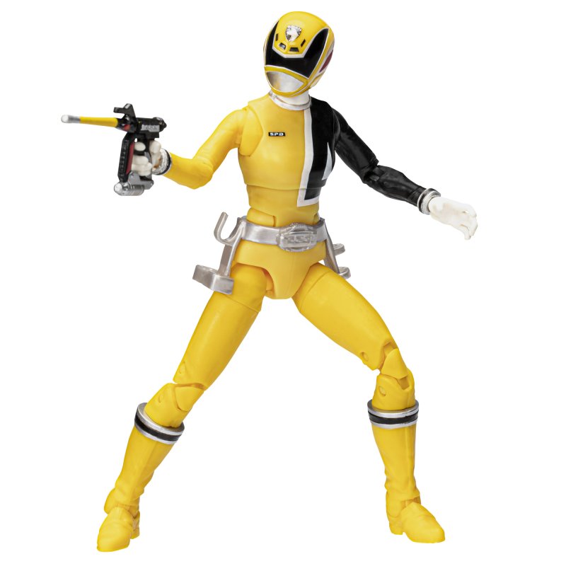 Figura Hasbro Coleção Power Rangers Lightning Ranger Amarelo S.p.d ...