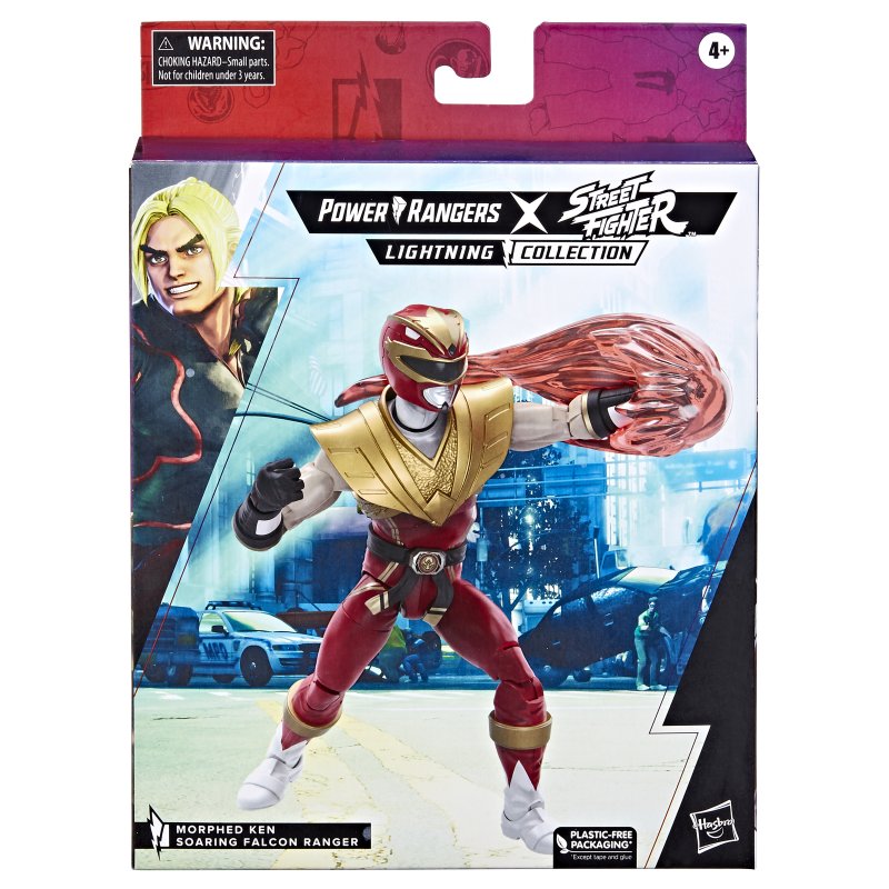 Figura Hasbro Power Rangers X Street Fighter Lightning Collection ...