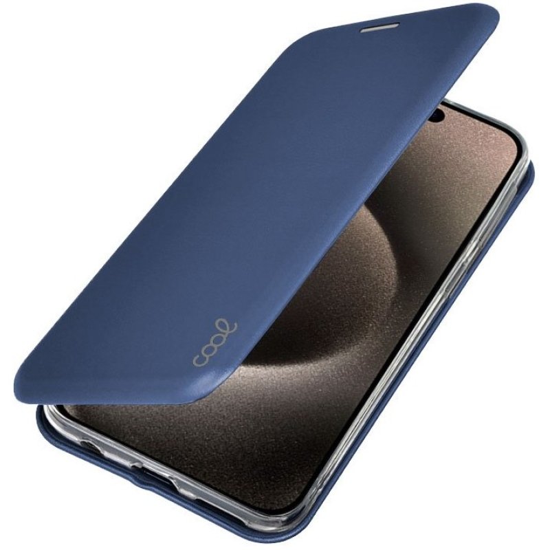 Cool Funda Flip Cover Elegance Marino para iPhone 15 Pro Max ...