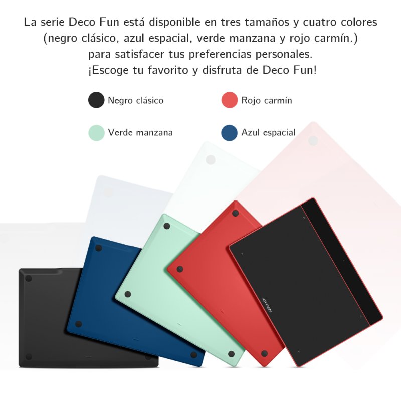 Tablette graphique XP-Pen Deco Fun S noire USB-C | PcComponentes.fr