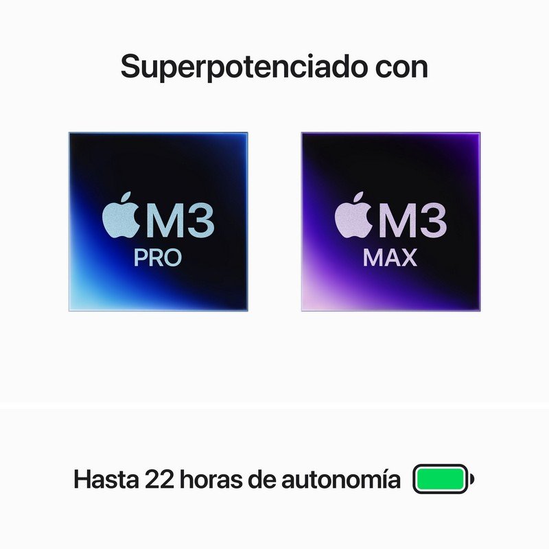 Apple Macbook Pro Apple M3 Max 16 Núcleos/48GB/1TB SSD/GPU 40 Núcleos ...