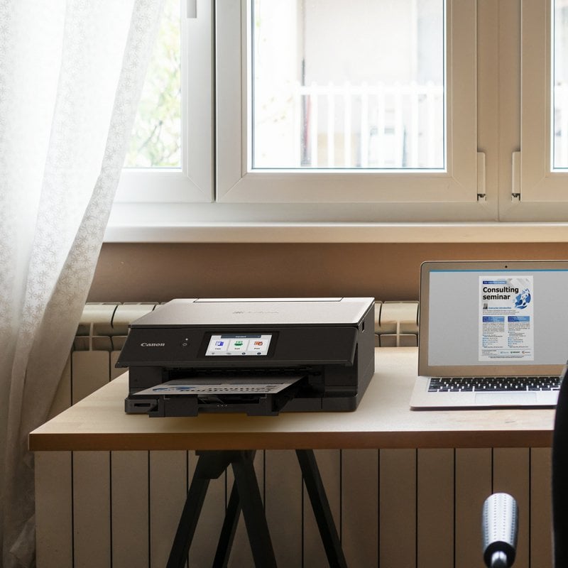 Canon PIXMA TS8750 Impressora Multifunções a Cores WiFi Duplex ...