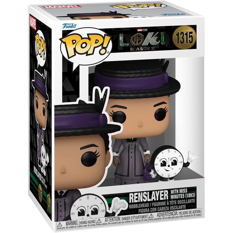Funko Pop Marvel Loki Saison 2 Renslayer avec Miss Minutes ...