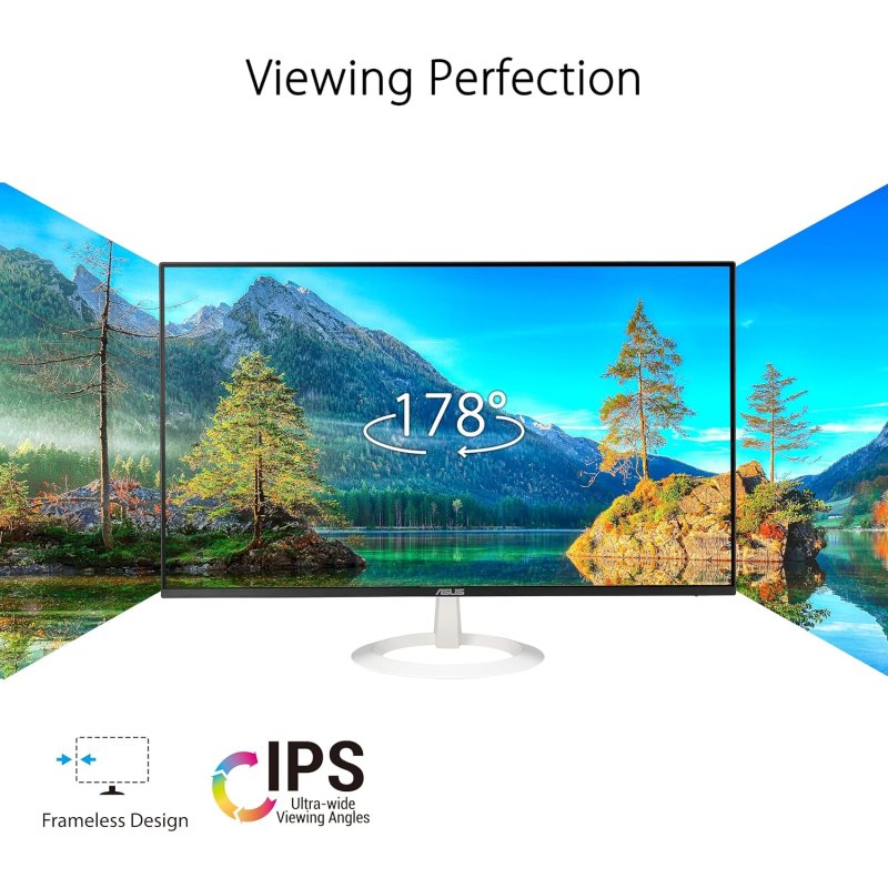 ASUS VZ27EHF-W 27" LED IPS FullHD 100Hz | PcComponentes.pt