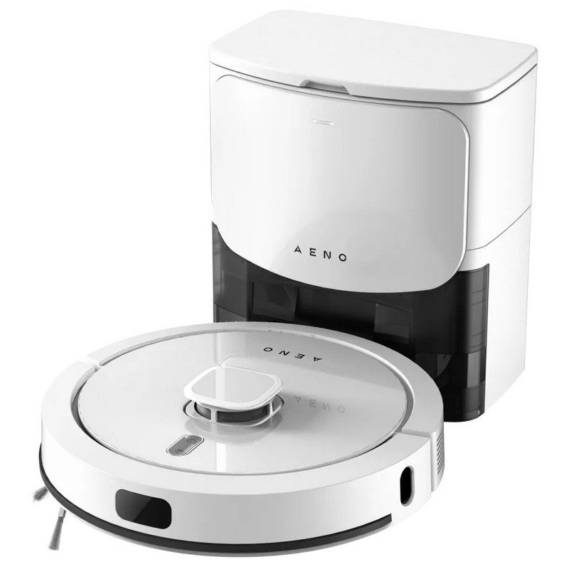 AENO RC4S Robot Aspirador com Base de Esvaziamento Automático Branco ...