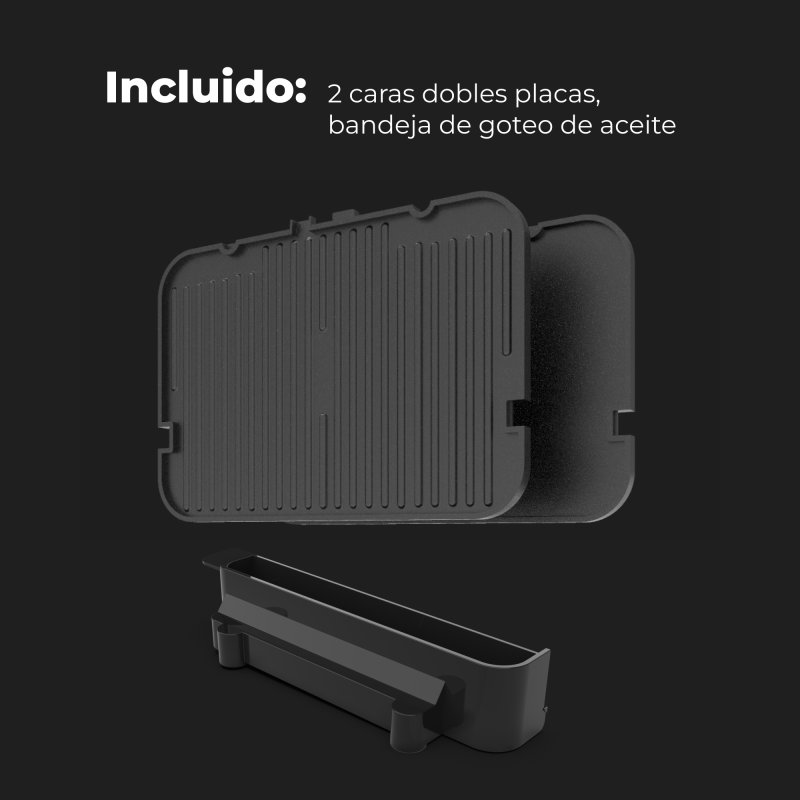 AENO EG1 Parrilla Eléctrica 2000W | PcComponentes.com