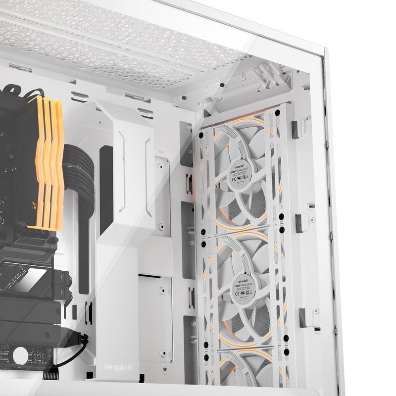 Be Quiet Shadow Base 800 FX White Midi Tower Cristal Templado ARGB USB ...