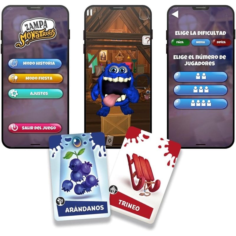 Devir Zampa Monstruos Juego de Mesa | PcComponentes.com