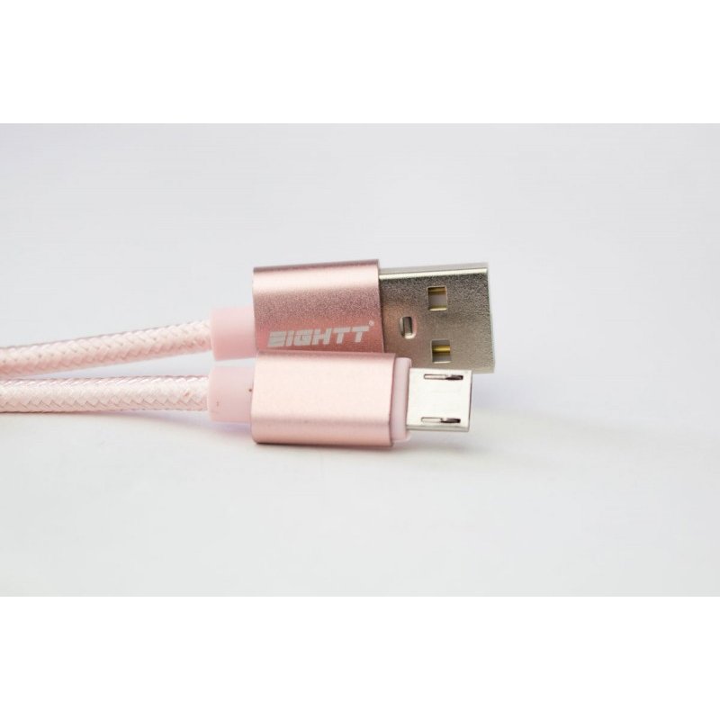 Eightt ECM-1P câble USB 1 m USB 2.0 USB A Micro-USB B Rose ...