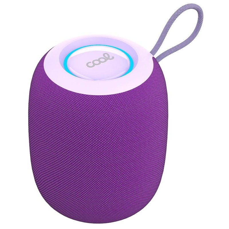 Cool Cord TWS Altavoz Portátil Bluetooth 6W Violeta | PcComponentes.com