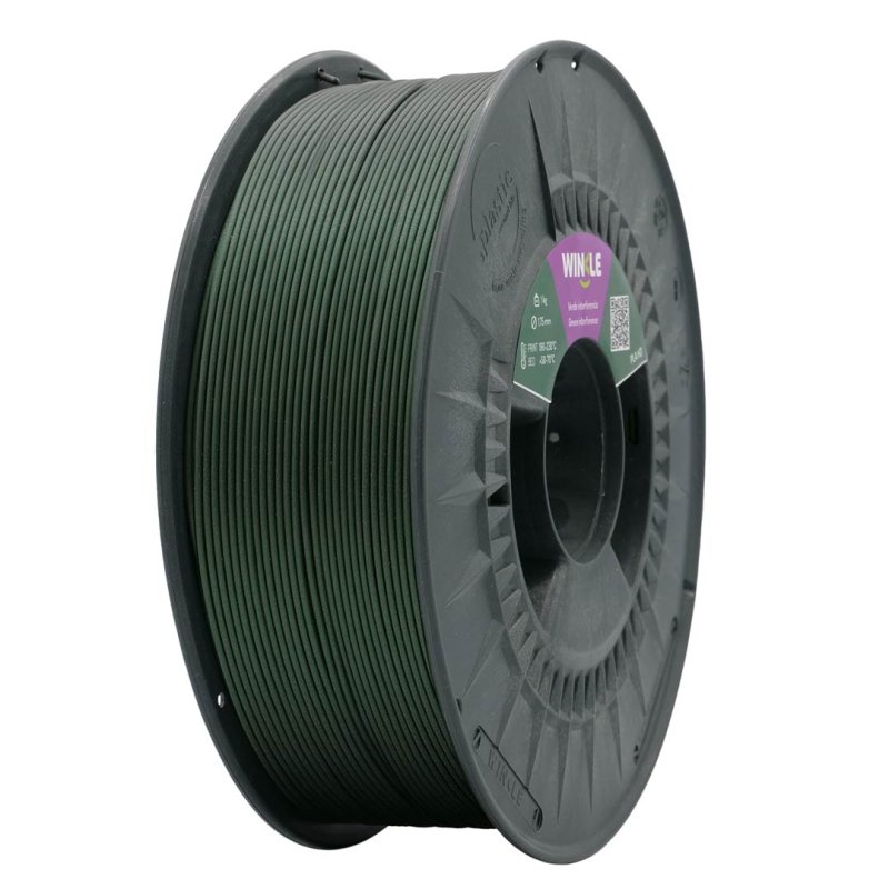 Winkle Filamento 3D PLA HD 1.75mm 300g Verde Interferencia ...