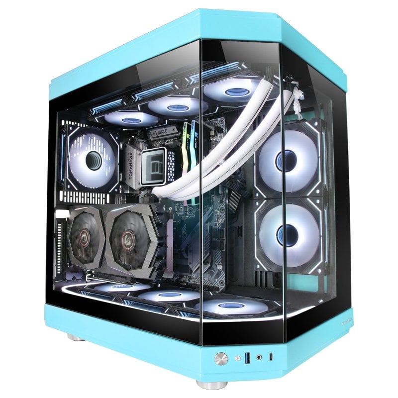 Mars Gaming MC-3T Semitorre ATX Vidro Temperado Triplo 3x Slots PCI ...