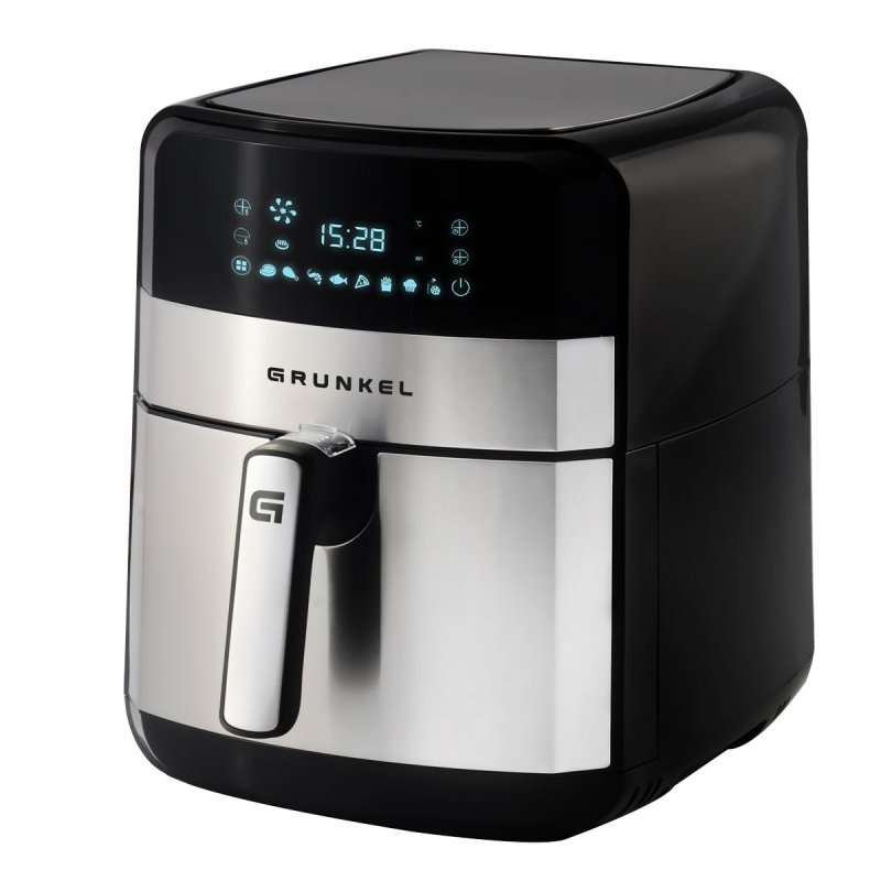 Grunkel Air Fryer Steel Tasty Fryer Fritadeira a Ar 6L 1500W Aço ...