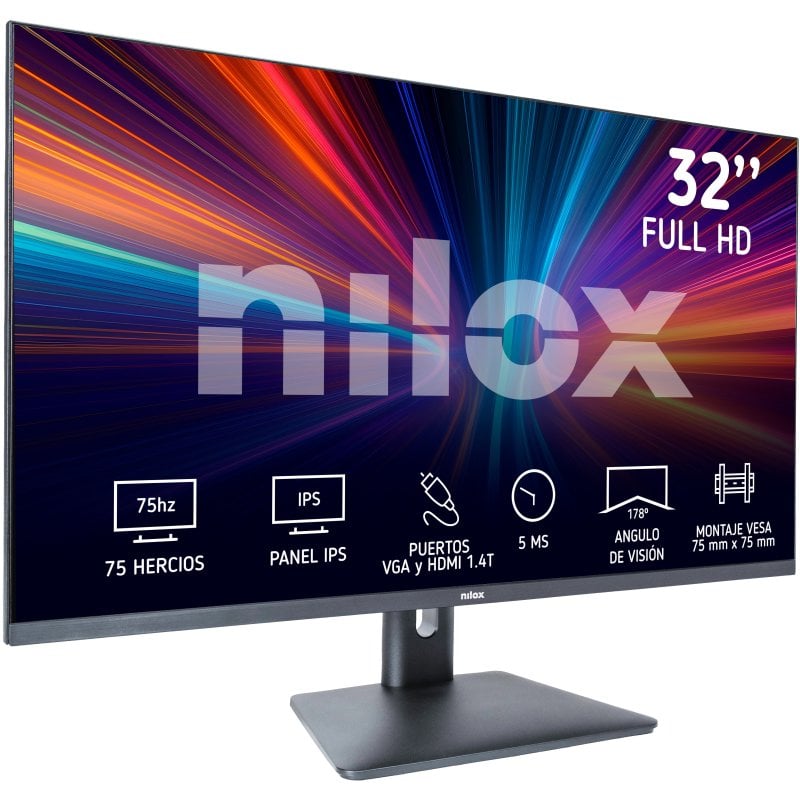 Nilox NXM32FHD11 32" LED IPS Full HD 75 Hz | PcComponentes.fr