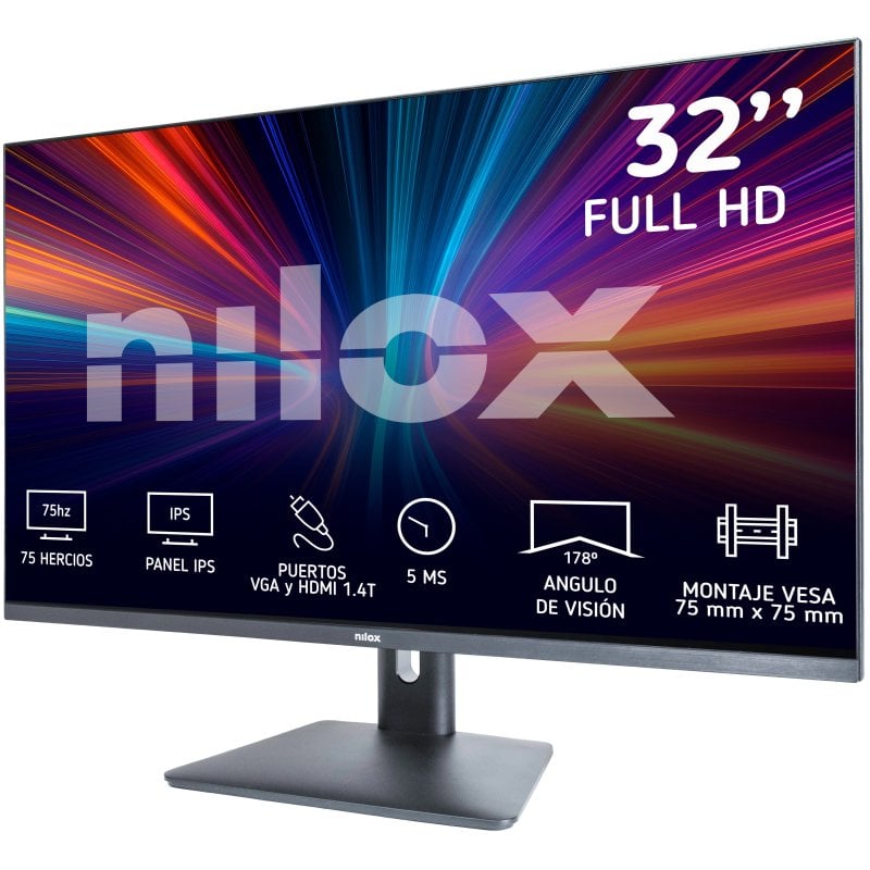 Nilox NXM32FHD11 32" LED IPS Full HD 75 Hz | PcComponentes.fr
