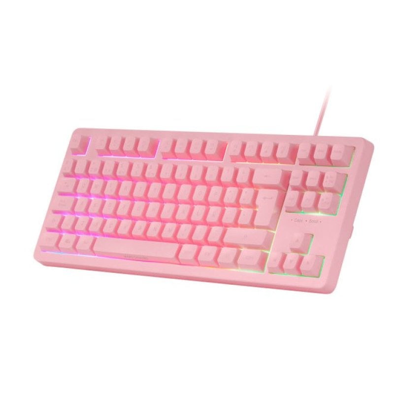 Mars Gaming MK023 TKL H-Mech Clavier de jeu FRGB Rose (FR ...