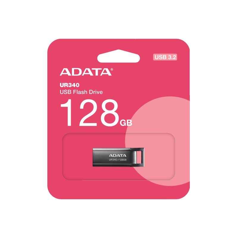 Adata UR340 128GB USB 3.2 Metal Black | PcComponentes.com