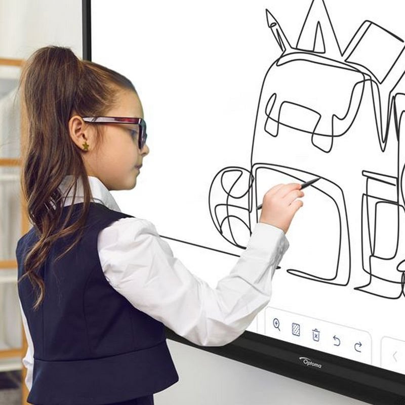 Optoma 3652RK 65" Pantalla Plana Interactiva Creative Touch Serie 3 LED ...