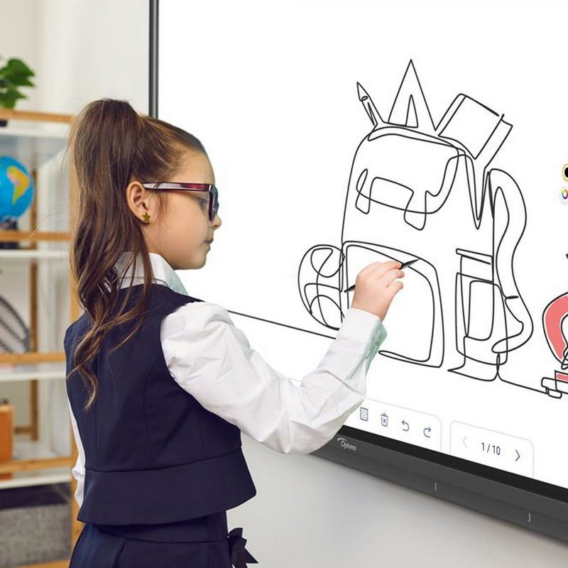 Optoma 5652RK+ Écran plat interactif Creative Touch Premium 65" série 5 ...