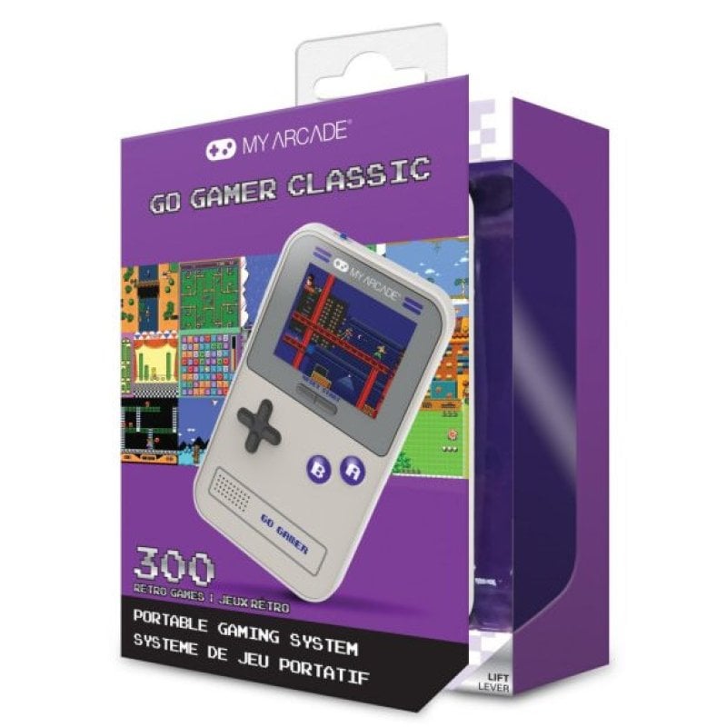 My Arcade Go Gamer Classic 300 Games Consola Retro Portátil Blanca ...