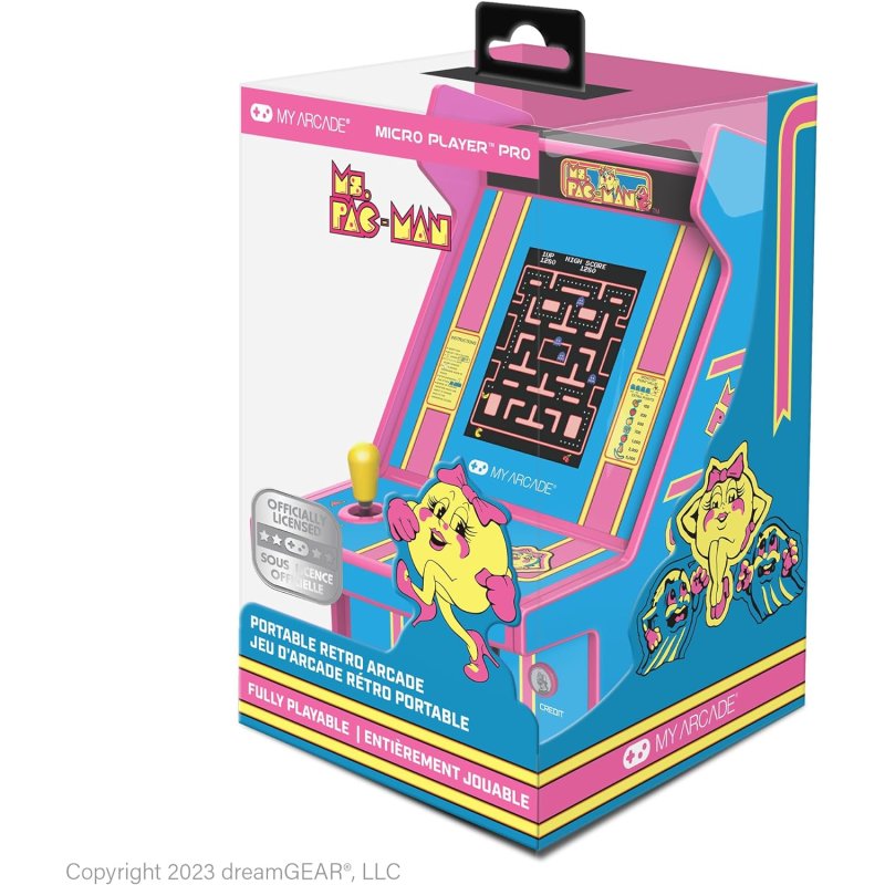 My Arcade Micro Player Ms Pacman Consola Retro | PcComponentes.com