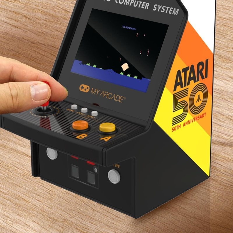 Meu Arcade Micro Player Atari 100 Jogos Console Retro | PcComponentes.pt