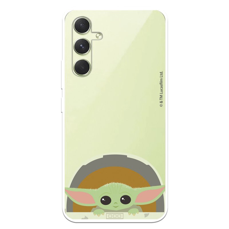 Capa oficial Star Wars Baby Yoda Smiles para Samsung Galaxy A54 5g ...