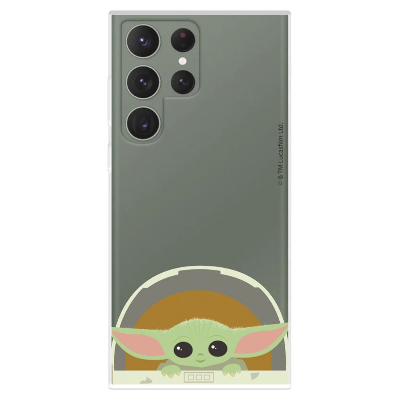 Capa oficial Star Wars Baby Yoda Smiles para Samsung Galaxy S23 Ultra ...