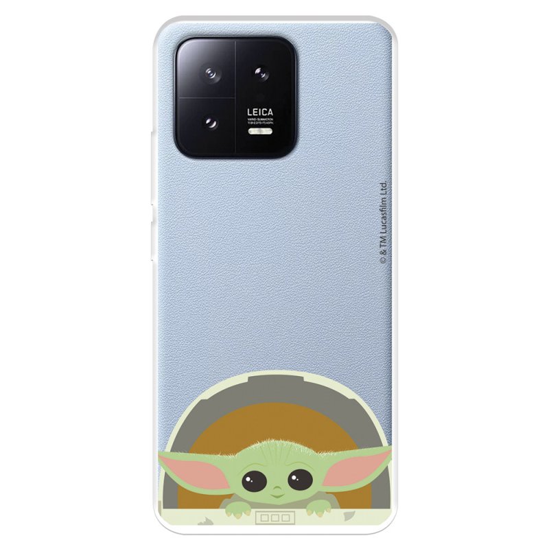 Capa oficial Star Wars Baby Yoda Smiles Xiaomi 13 - The Mandalorian ...