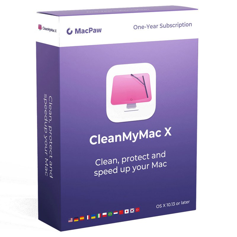 MacPaw Clean MyMac X Subscrição 1 Ano | PcComponentes.pt