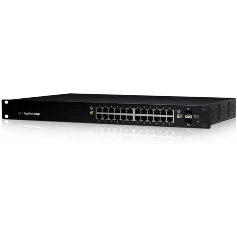 Ubiquiti EdgeSwitch ES24-250W Switch 24 Puertos Gigabit 2xSFP Negro ...