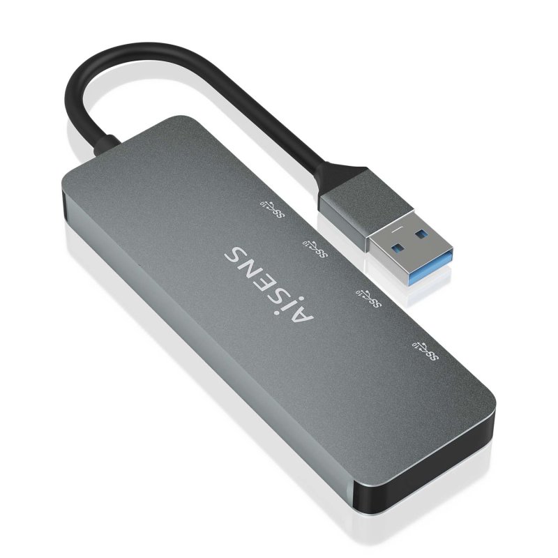 Aisens HUB USB 3.2 Gen2 10G USB-A a USB-A/M + 2xUSB-C/H + 2xUSB-A/H ...