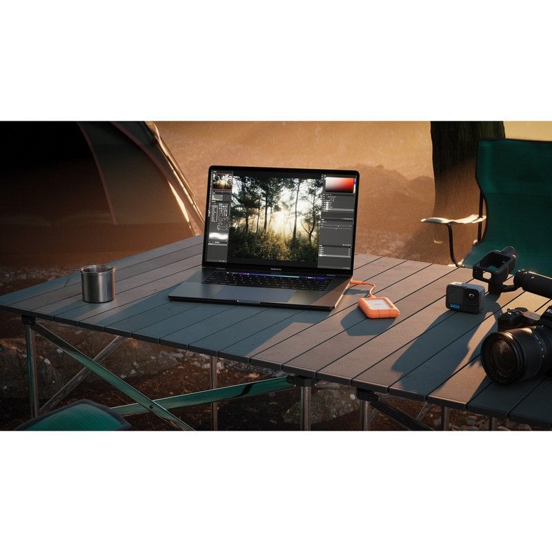 Lacie Rugged Mini SSD Externe 1 To USB-C 3.2 Gen 2x2 Orange ...