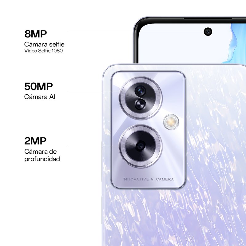 OPPO A79 5G 8/256GB Dazzling Purple Libre | PcComponentes.com