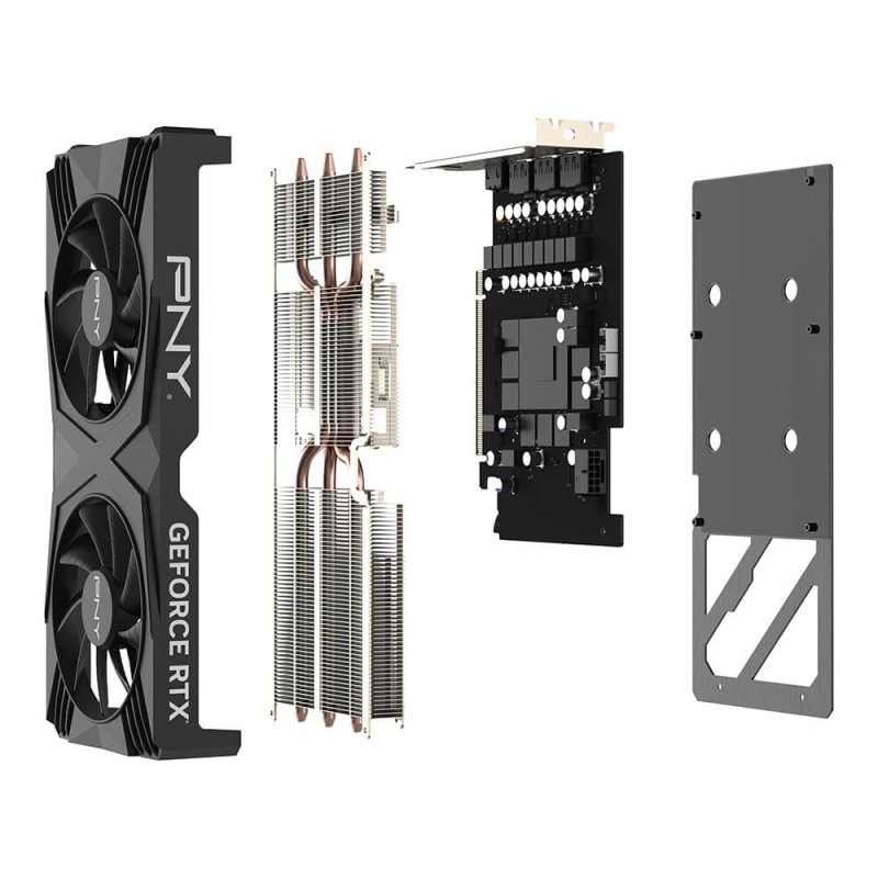 PNY GeForce RTX 4070 SUPER OC DF 12GB GDDR6X DLSS3 | PcComponentes.com