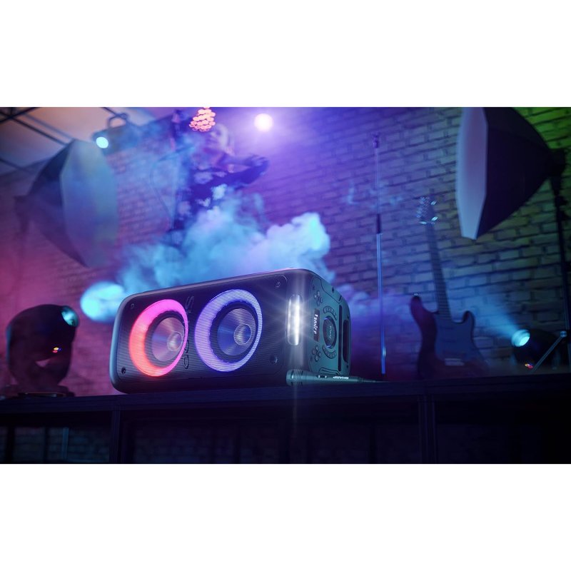 Sharp PS-949 Xparty Street Altavoz Bluetooth Portátil con Micrófono ...
