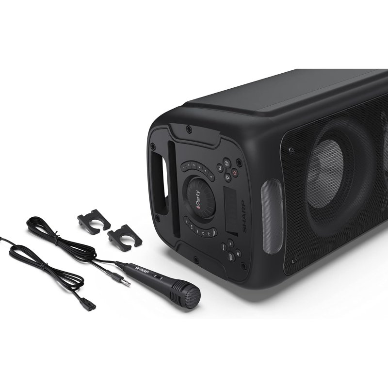 Sharp PS-949 Xparty Street Altavoz Bluetooth Portátil con Micrófono ...