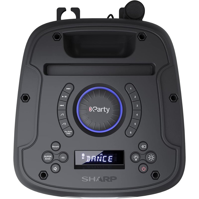 Sharp PS-949 Xparty Street Altavoz Bluetooth Portátil con Micrófono ...