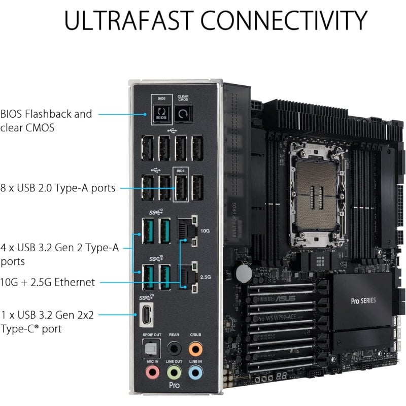 Asus Pro Ws W790 Ace Pccomponentesfr