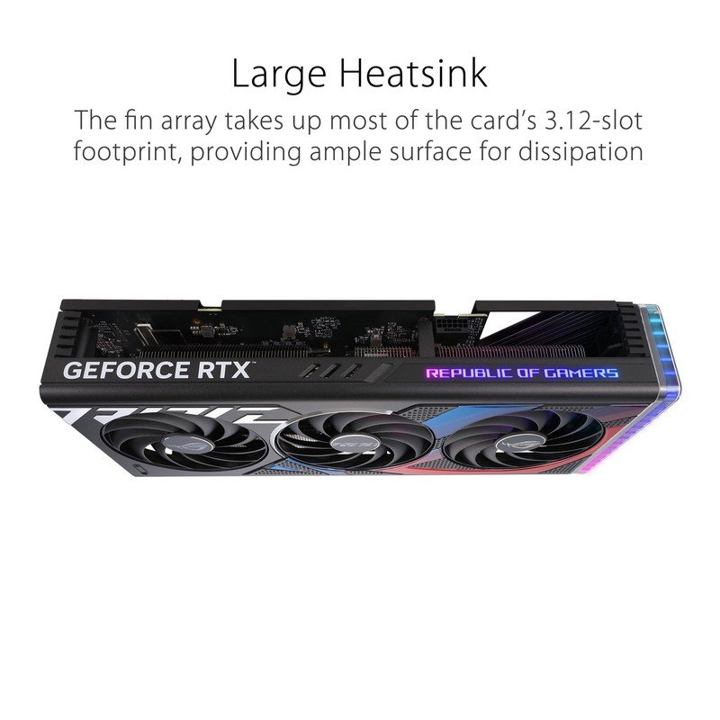 ASUS ROG Strix GeForce RTX 4070 SUPER OC Edition 12GB GDDR6X DLSS3 ...