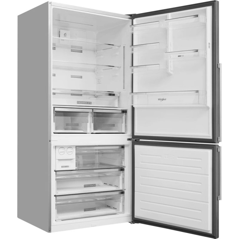 Whirlpool W84BE 72 X 2 Frigorífico Combi E Acero Inoxidable ...