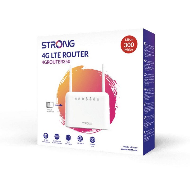 Strong 4GROUTER350 Router 4G LTE 300Mbit/s Blanco | PcComponentes.com