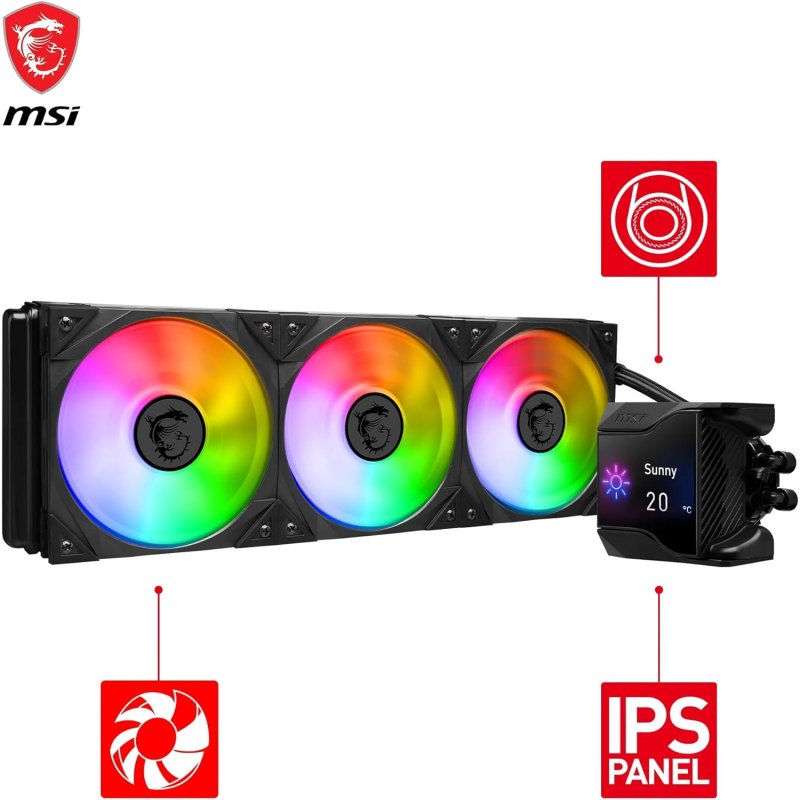 MSI MPG CORELIQUID D360 Kit de Refrigeración Líquida Negro ...