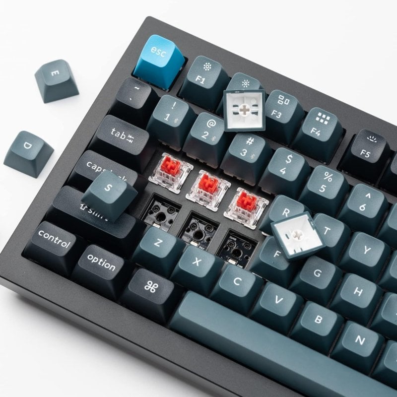 Keychron Q1 Pro QMK/VIA Teclado Mecánico Inalámbrico Fully Assembled Knob Carbon Black K Pro Red ...