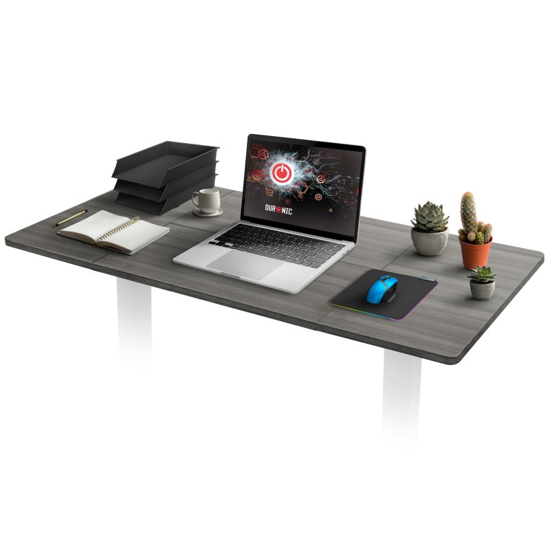 Duronic TT160 GY Tablero de Escritorio Sin Patas, 160 x 60 x 1,9cm Casa ...