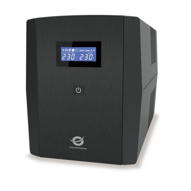 SAI Conceptronic ZEUS03EP SAI Interactivo 1,2kVA 720W 5 Salidas AC ...